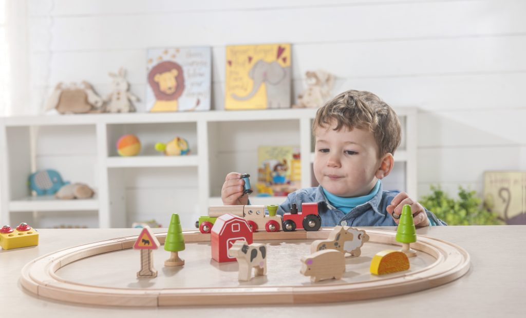 EverEarth Train Farm Train Set – Simply Bubs Merchandise
