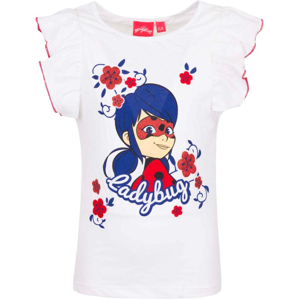 T-shirt – Miraculous Ladybug Flutter Sleeves- Trust – Simply Bubs ...
