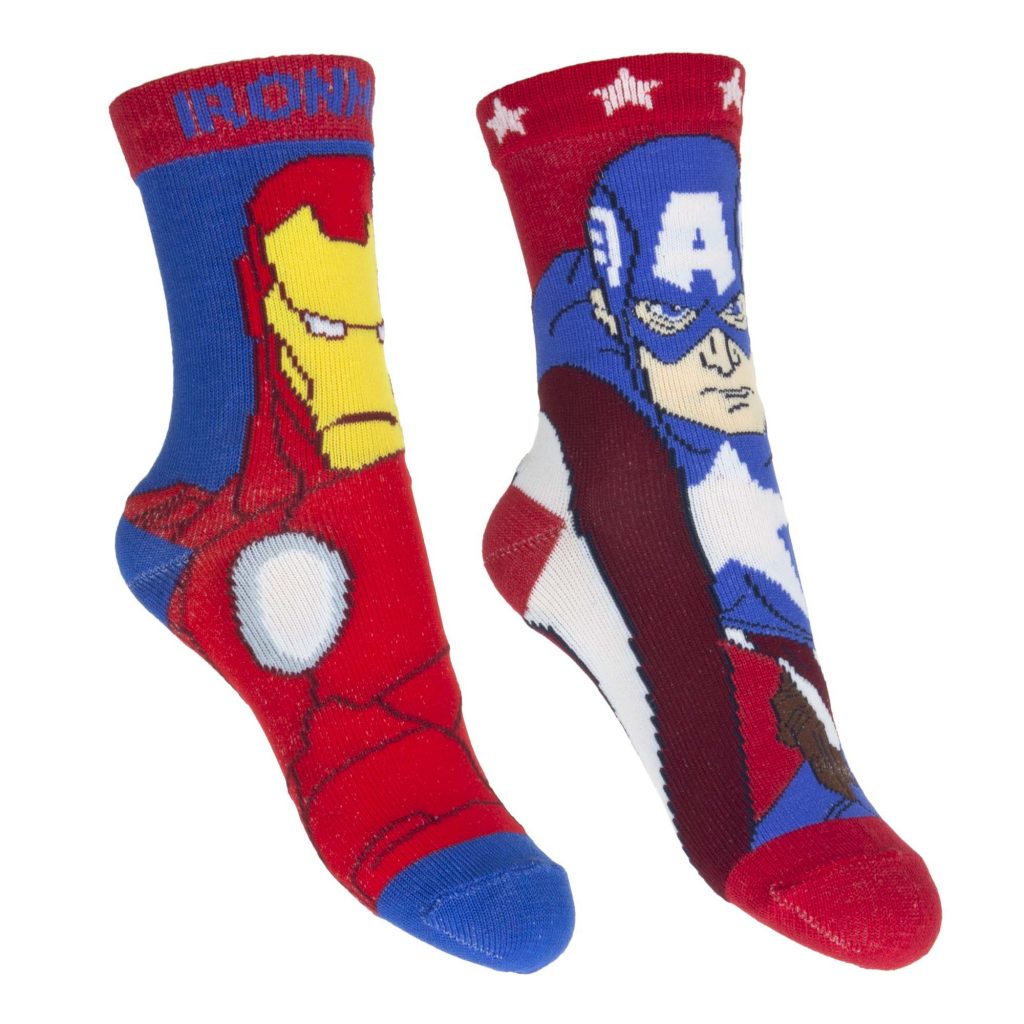 Socks – Marvel Avengers Crew Cut – Boys Single Pair – Simply Bubs ...